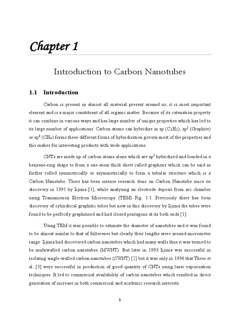 CNT Nano Sensors Simulation in Drdo | PDF | Carbon Nanotube | Density ...