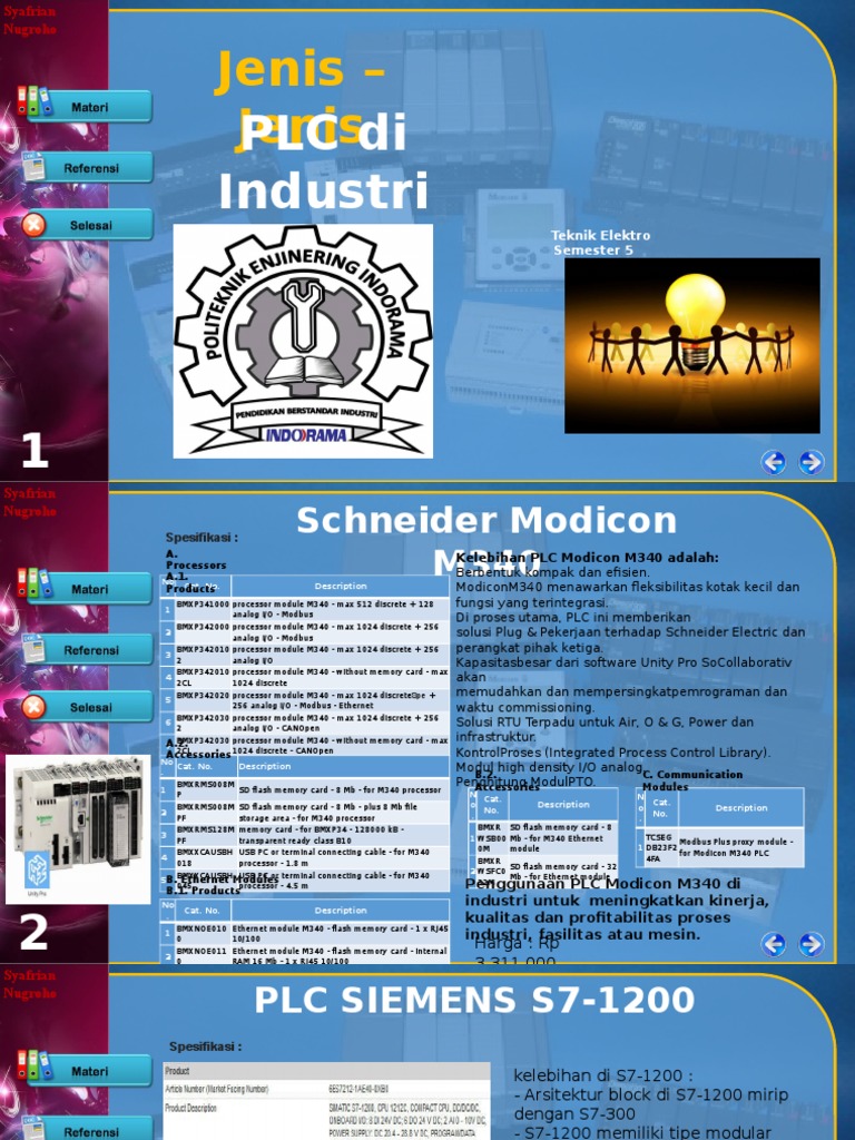Macam Macam PLC | PDF