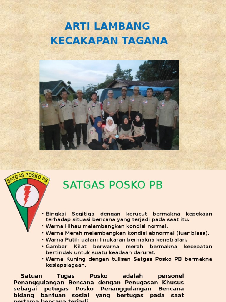 Arti Lambang Kecakepan Tagana | PDF