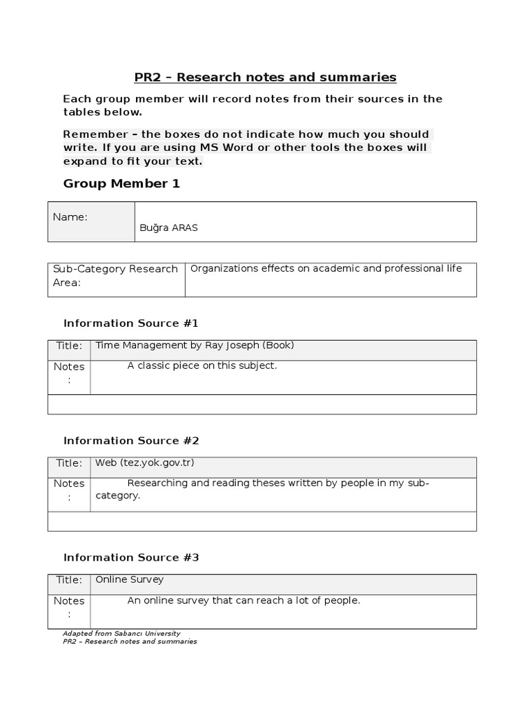 1.research Notes and Summaries | PDF | Cognition | Communication