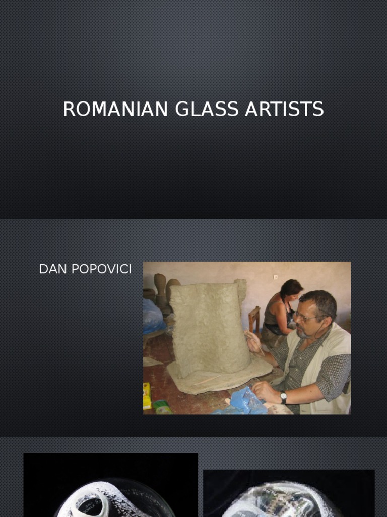 Romanian Glass Artists Guide | PDF