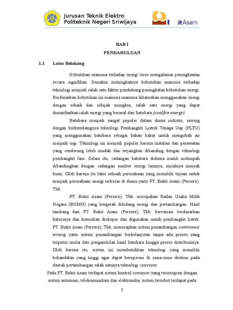 Bab I - Bab Iv | PDF