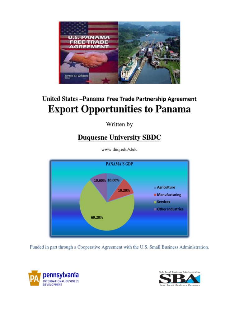 Export Opportunities To Panama | PDF | Exports | Money Laundering