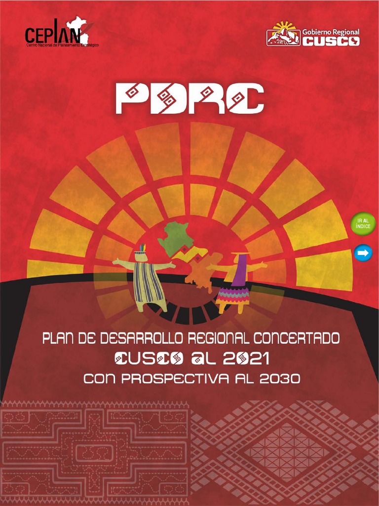 Plan de Desarrollo Regional Concertado Cusco Al 2021 | PDF | Tecnología