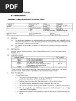 API 598 Valve Test Pressure Guide | PDF | Technology & Engineering