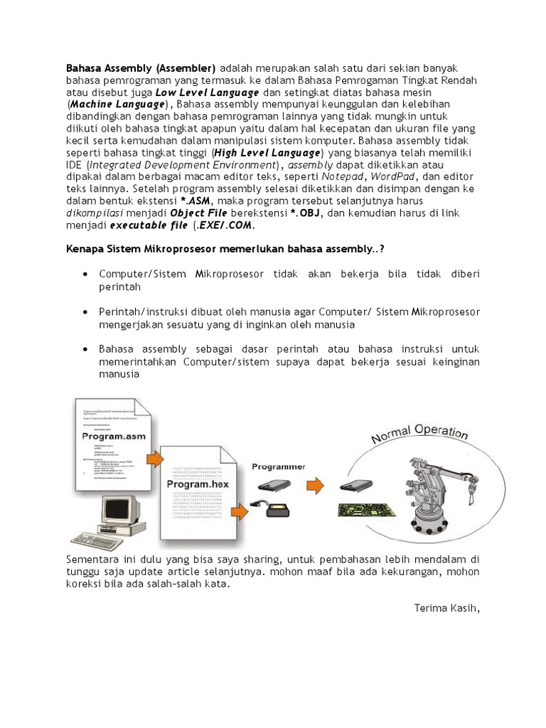 Bahasa Assembly | PDF