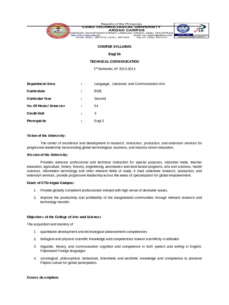 Sample Syllabus College Teaching Course | PDF | Curriculum | Science