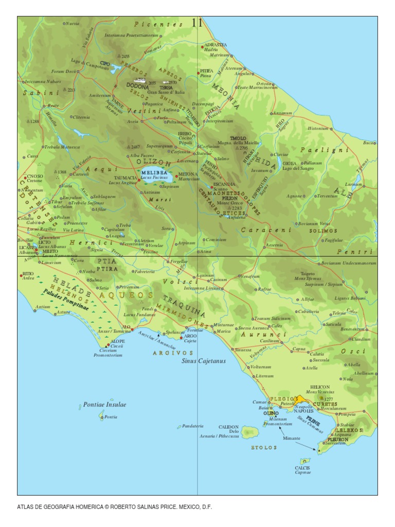 Mapa de la Grecia Antigua (ILIADA - Bando Griegos).pdf