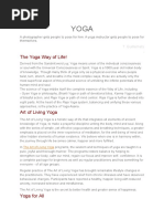 Introduction To Yoga | PDF | Asana | Indian Philosophy