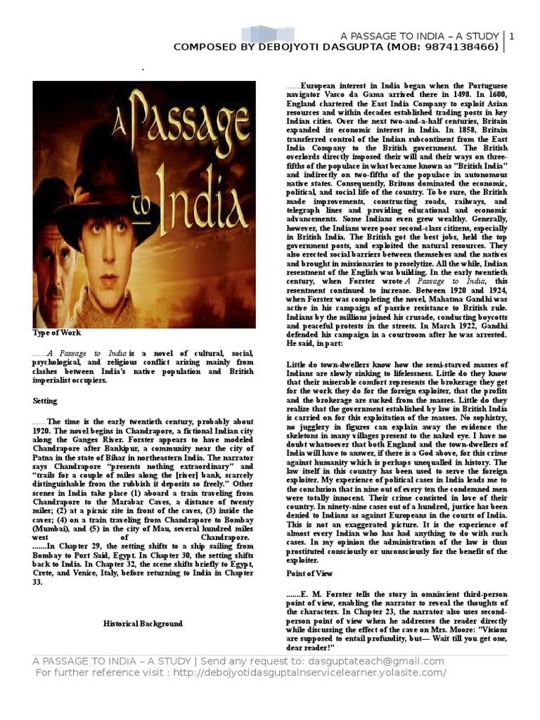 A Passage To India | PDF