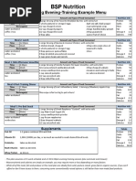 Redline Challenge Meal Plan Guide | PDF