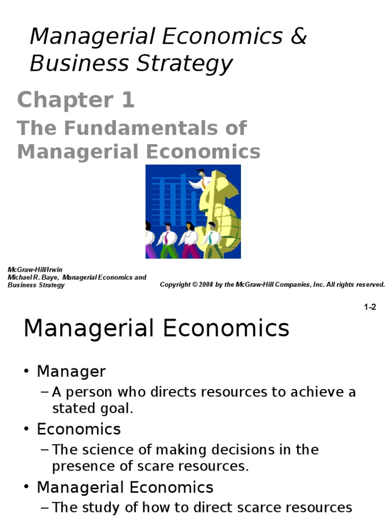 Managerial Economics & Business Strategy | PDF