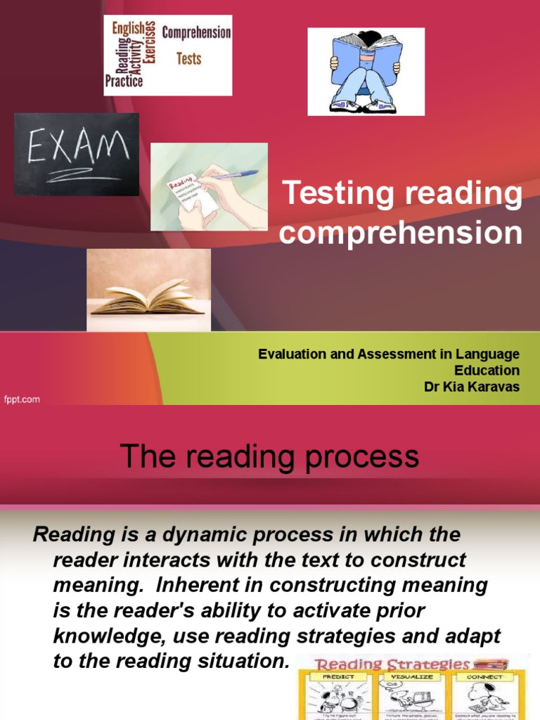 Testing Reading Comprehension: Evaluation and Assessment in Language ...