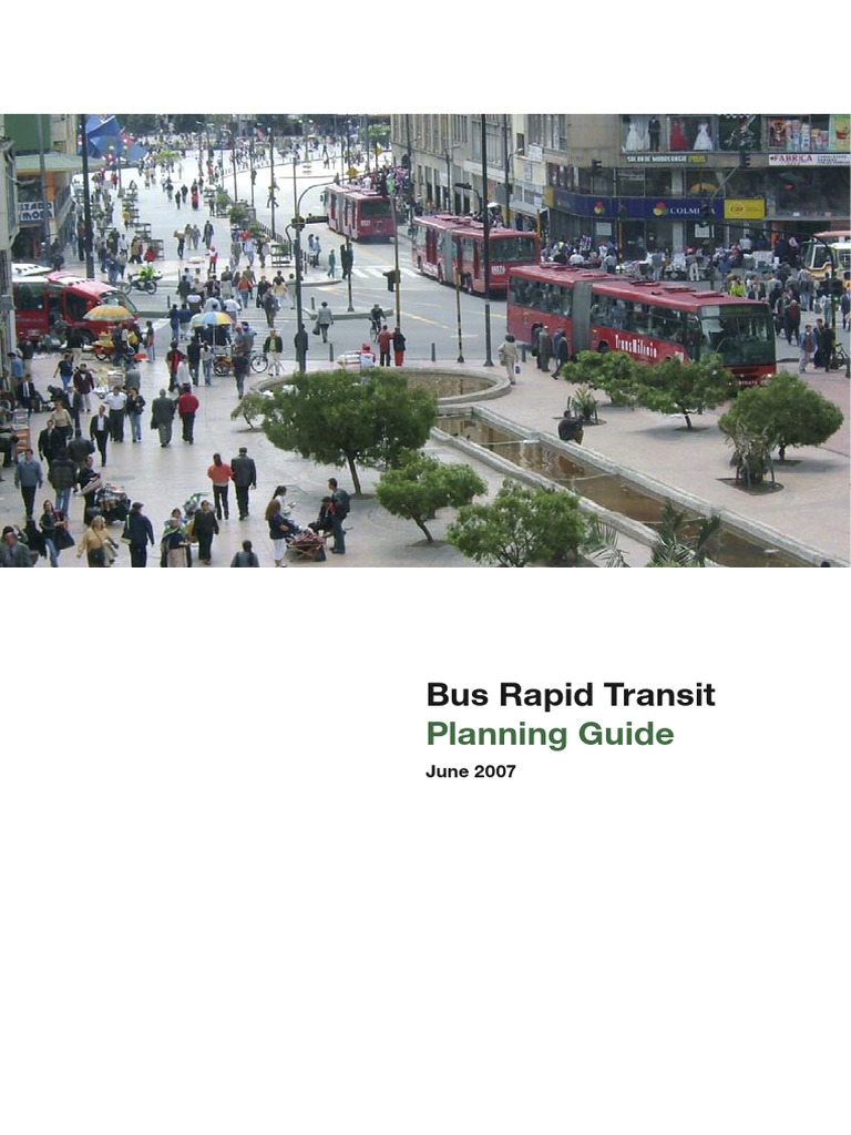 Bus Rapid Transit: Planning Guide | PDF | Transport | Industries