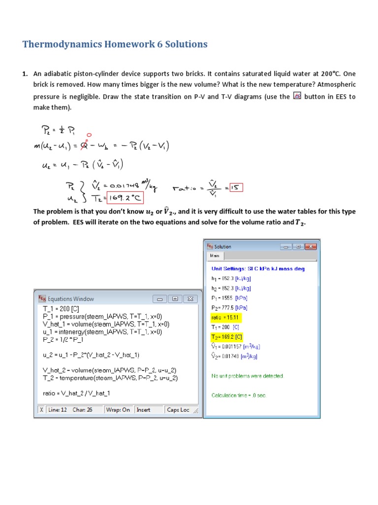 Homework 6 Solutions | PDF