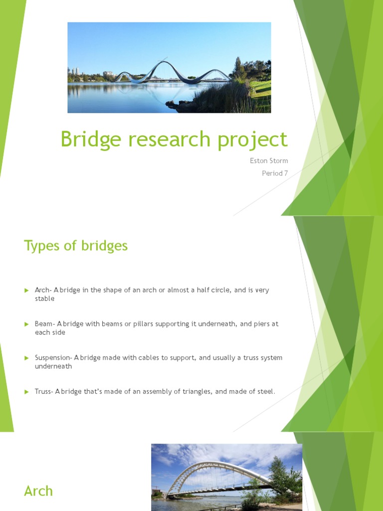 Bridge Research Project | Download Free PDF | Truss | Beam (Structure)