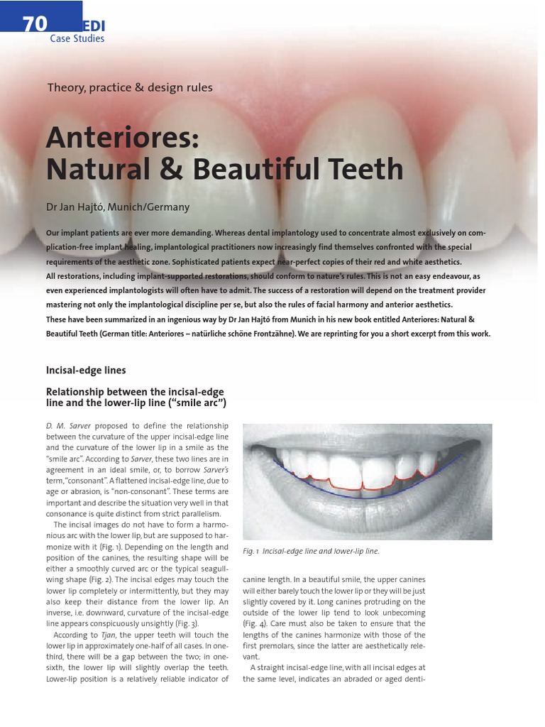 Natural Desing PDF | PDF | Tooth | Anatomical Terms Of Location