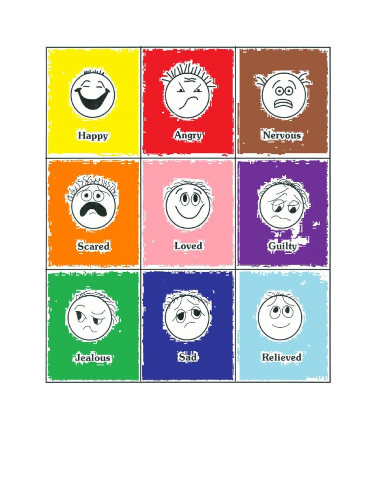 Feelings Tic Tac Toe | PDF