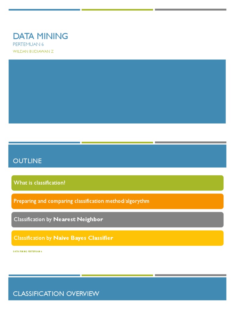 Data Mining: Classification Methods | PDF | Statistical Classification | Computational Neuroscience