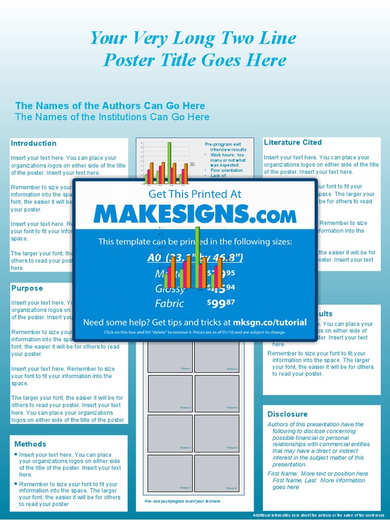 Poster Presentation Guidelines and Insights | PDF | Business