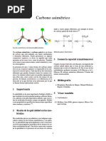 Dextrogira y Levogira | PDF | Chiralidad (Química) | Síntesis química