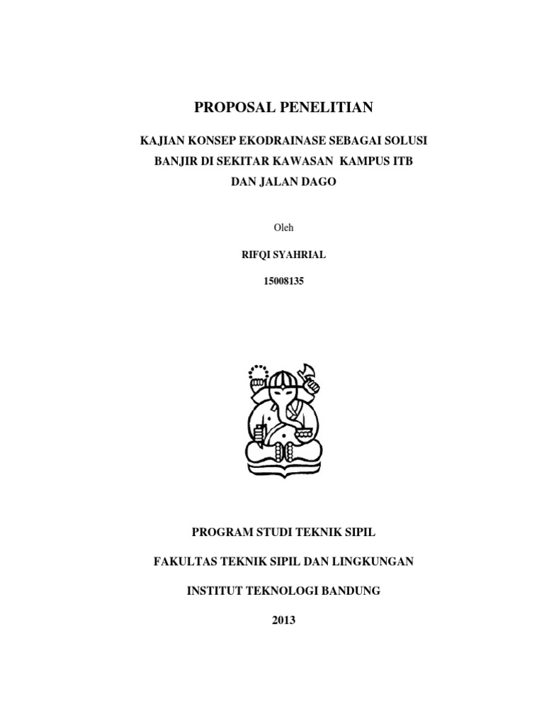 Contoh Proposal Penelitian | PDF