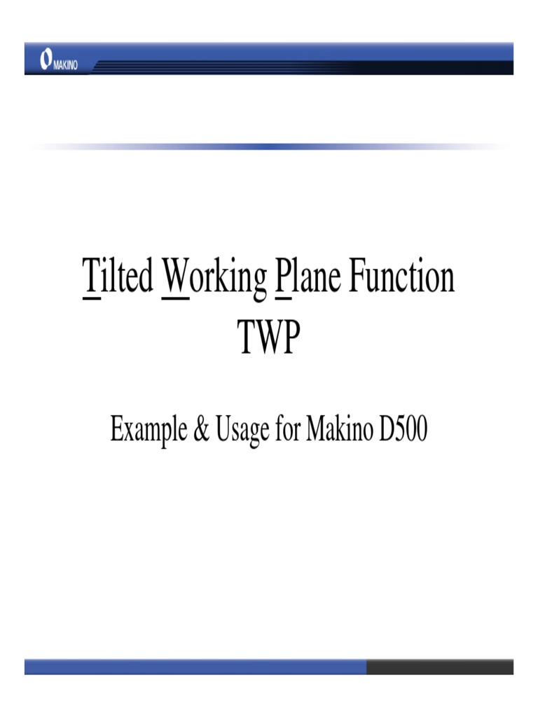 Fanuc G68 Tilted Work Plane Operation | PDF | Rotation | Rotation ...