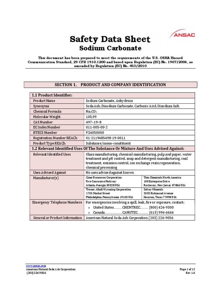 Safe Handling of Caustic Soda (JSIA) | PDF | Sodium Hydroxide | Sodium ...