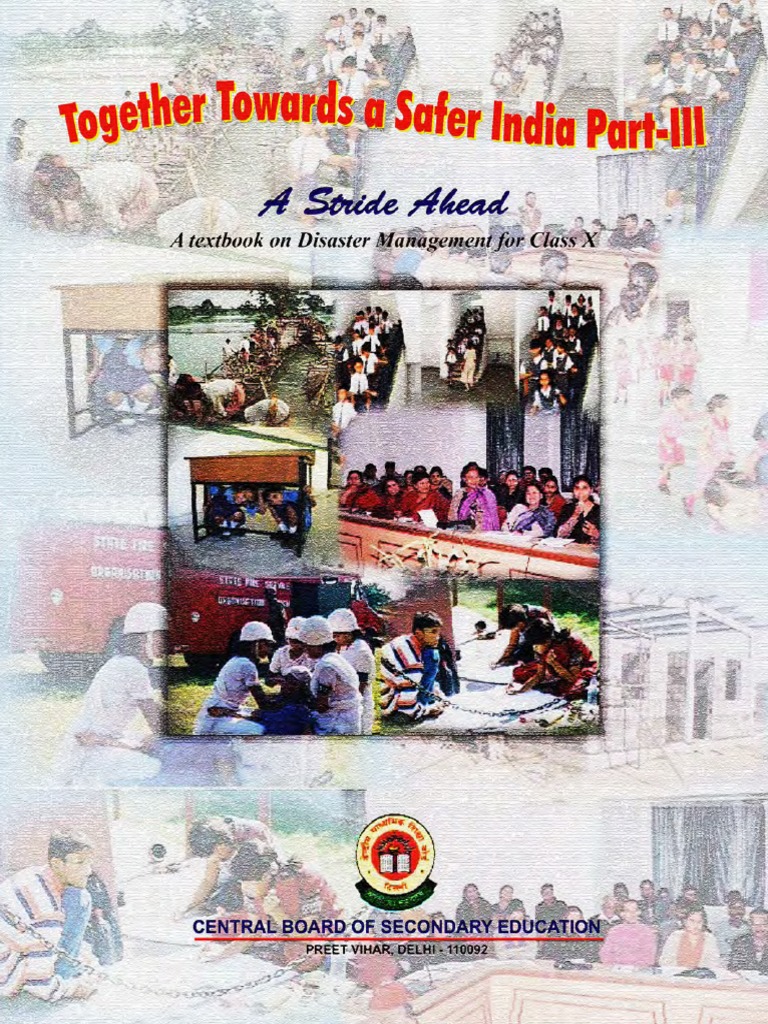Disaster Management X Together Towards A Safer India Part-III | PDF ...