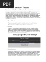 Toyota Organizational Structure | PDF | Toyota | Organizational Structure