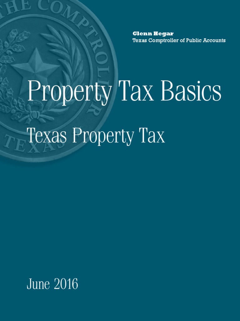 Propertytax Basics | PDF | Real Estate Appraisal | Tax Exemption