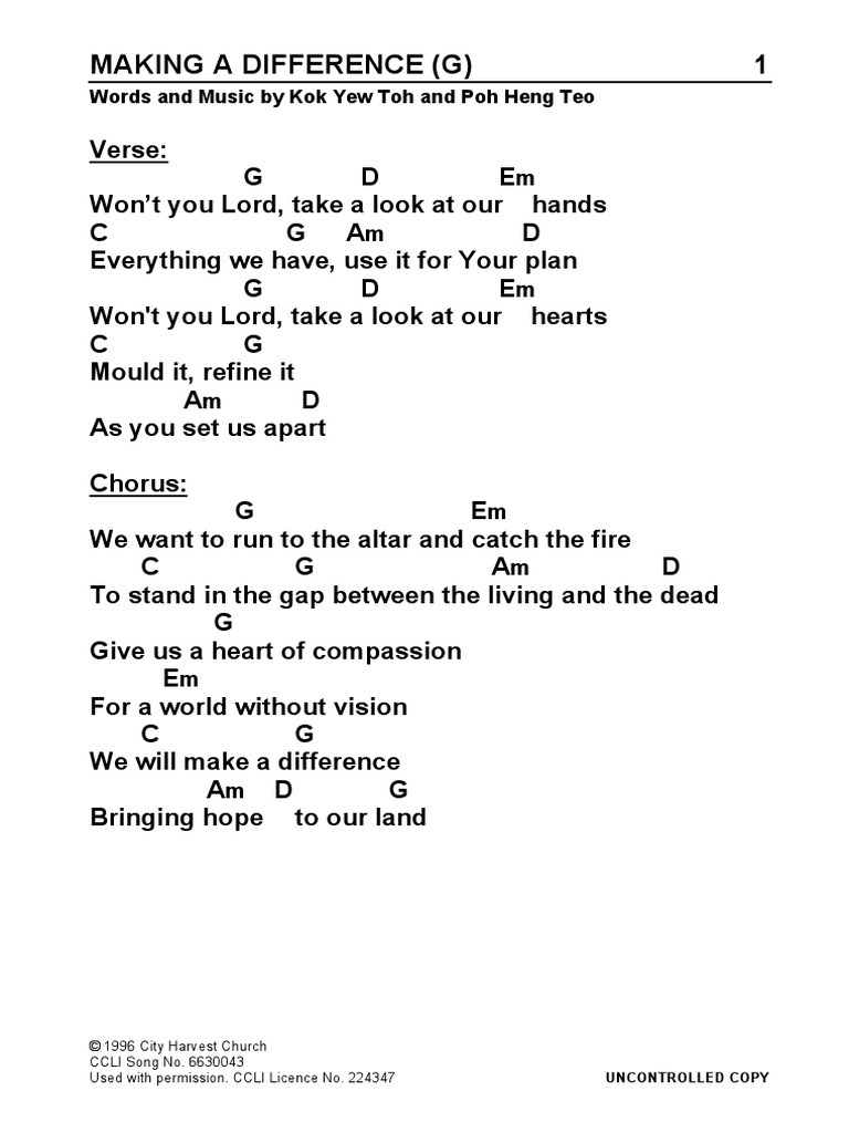 Making A Difference | PDF