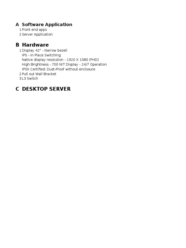 B Hardware: A Software Application | PDF