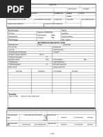 Material Inspection Report (Steel) Form | PDF | Engineering