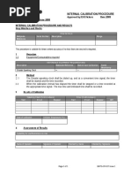 Timer Calibration Procedure Guide | PDF | Calibration | Uncertainty