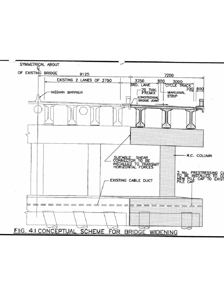Bridge Widening Concept | PDF