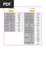 Beam (Isbm, Isjb, Islb) Weight in KG Per MTR: Hot Rolled Steel Sections ...