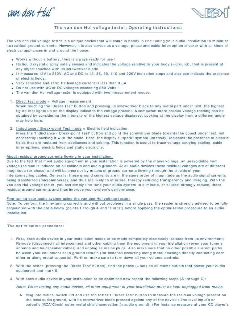 Polarity Checker English Manual | PDF | Mains Electricity | Electrical ...
