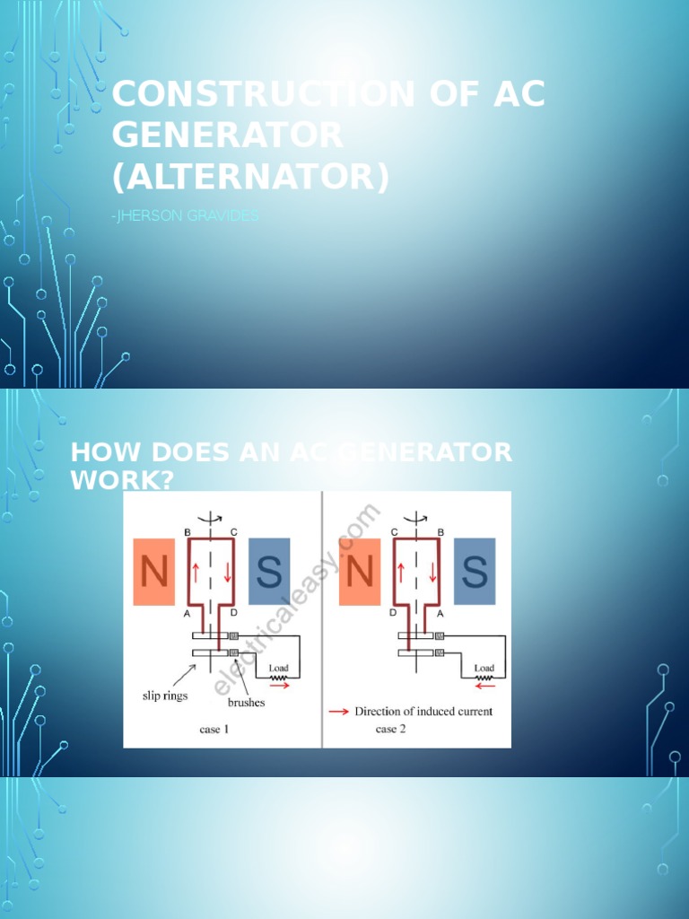 AC Generator Construction Overview | PDF | Technology & Engineering