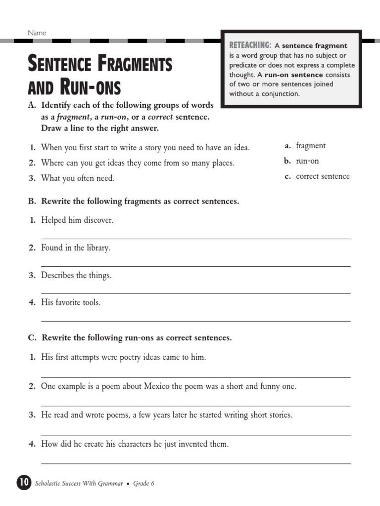 Sentence Review | PDF | Poetry | Sentence (Linguistics)