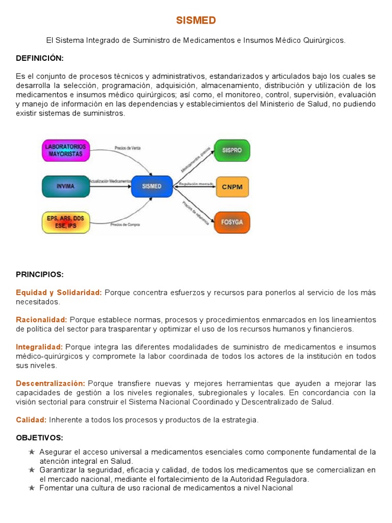 Sismed 1 | PDF | Farmacia | Hospital