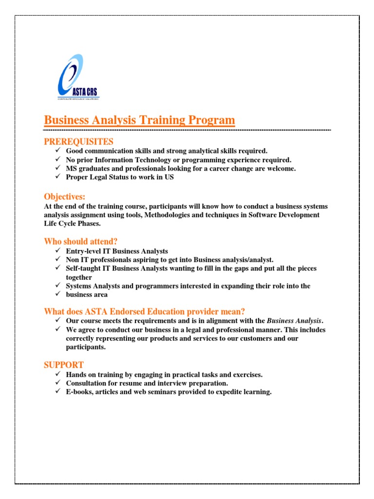 BA Syllabus | PDF | Software Development Process | Use Case