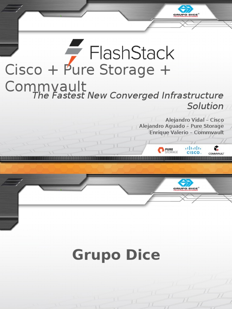 FlashStack - Cisco Pure Commvault | PDF | Backup | Cloud Computing