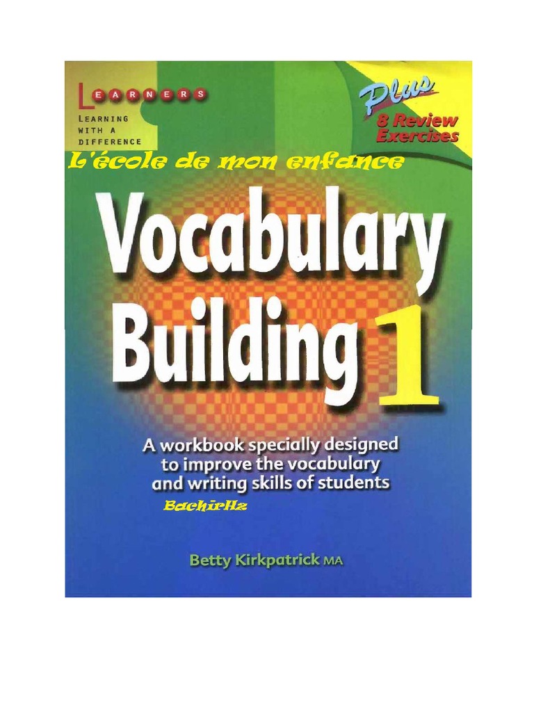 Vocabulary Building | PDF
