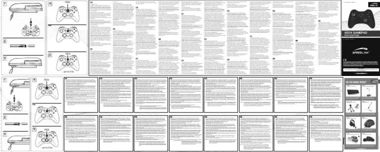 Manual Gamepad | PDF | Electronics | Computer Hardware