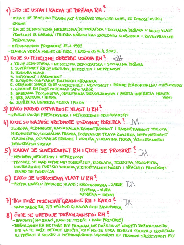 Drzavni Strucni Ispit - Skripta | PDF