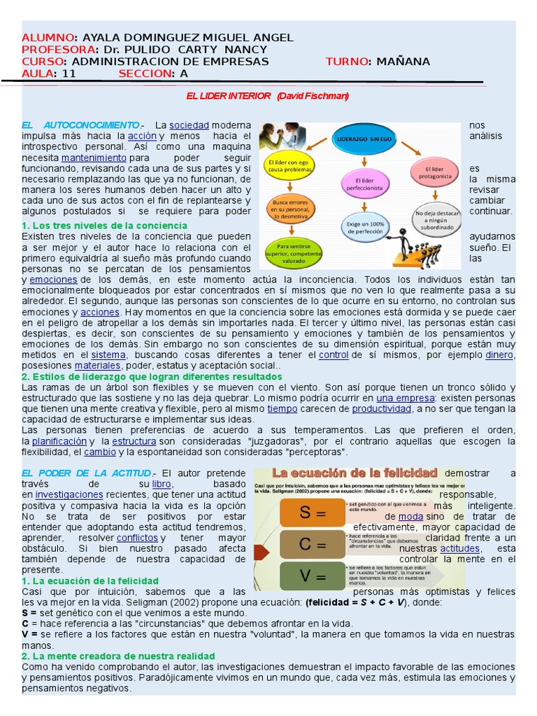 El Lider Interior | PDF
