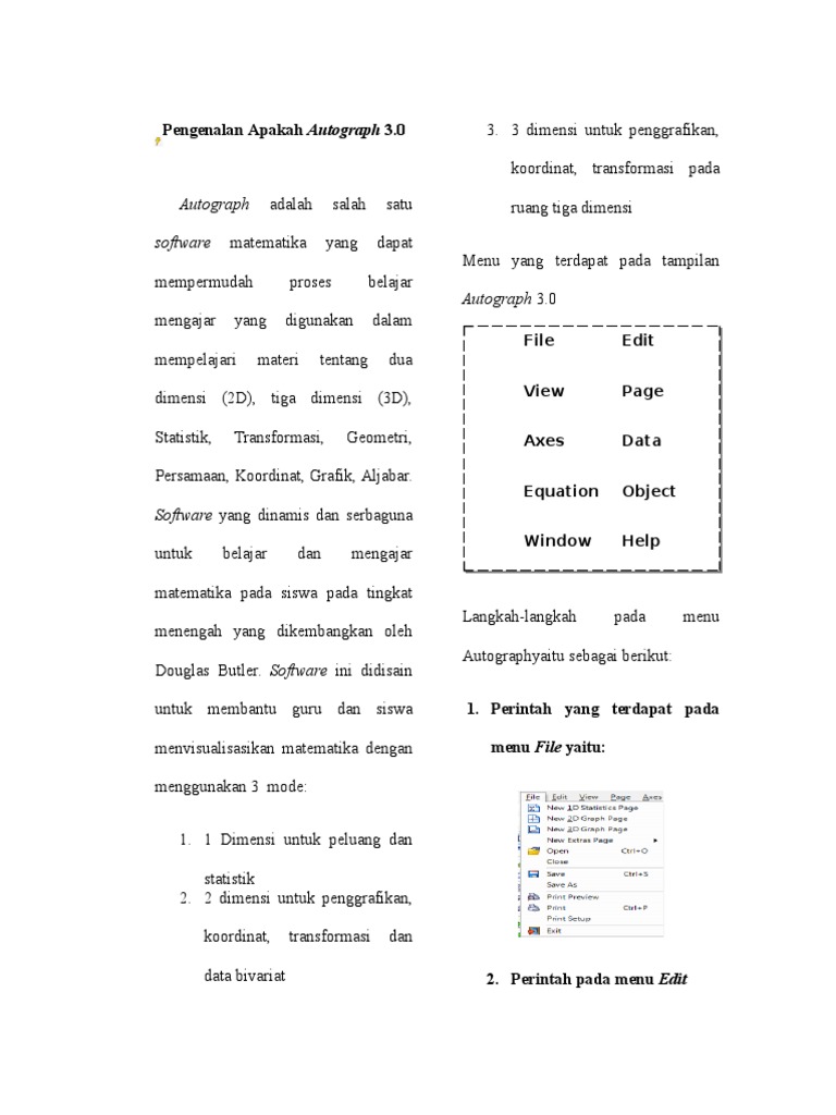 Modul Autograph | PDF | Bisnis | Teknologi & Rekayasa