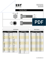 Fastener Weight & Count Chart | PDF