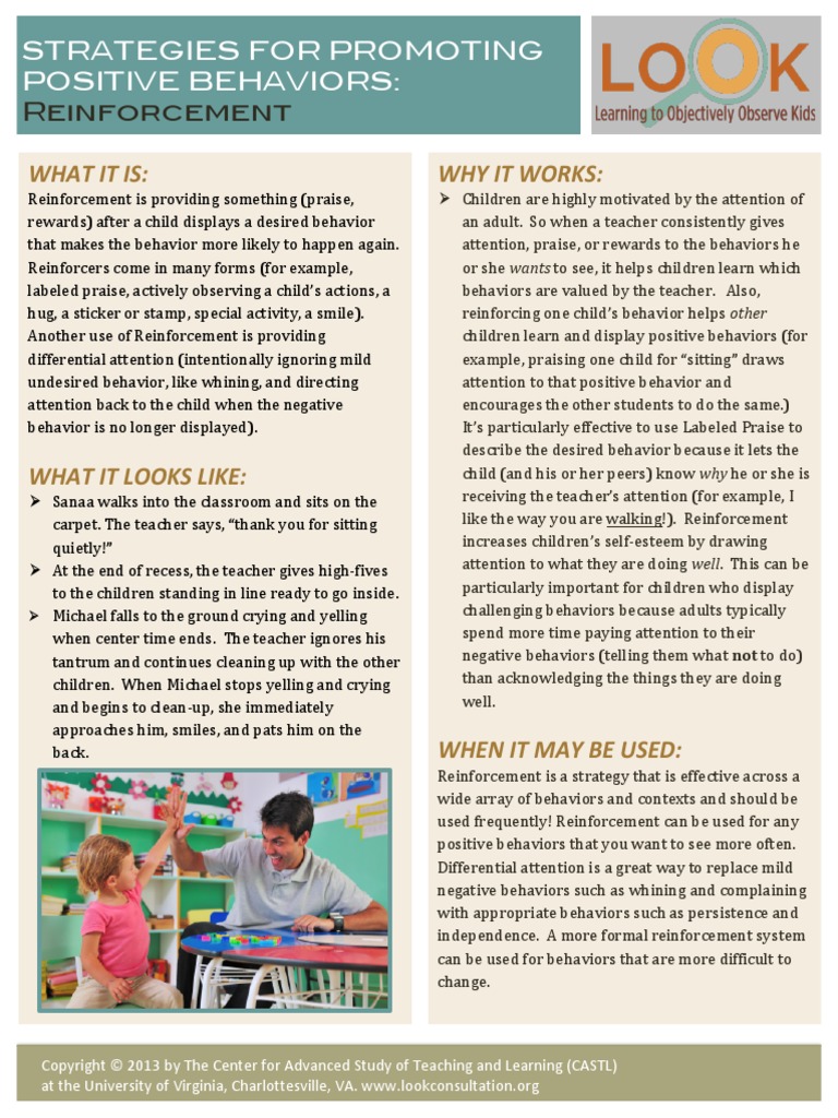 Positive Reinforcement | PDF | Reinforcement | Behavior